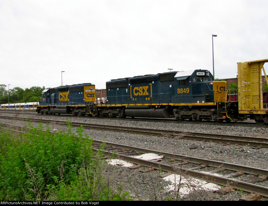 CSX 8849 and 8851